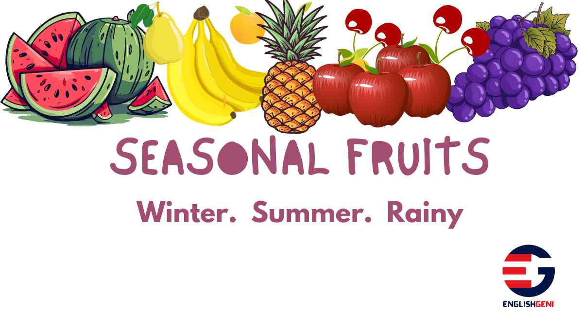 Winter Fruits: Explore All Seasonal Bounties - English Learning ...
